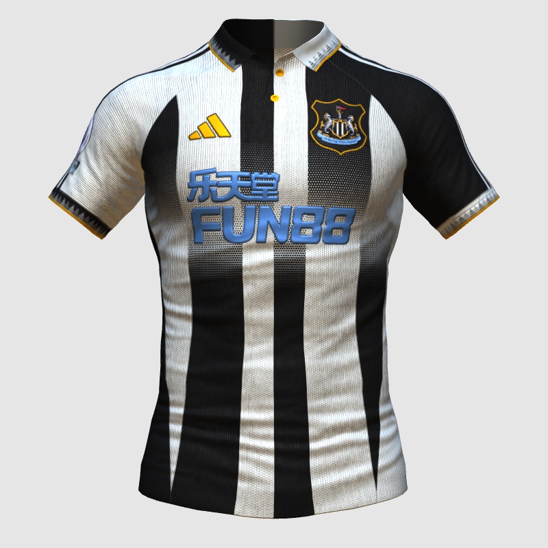 Newcastle United x adidas Home Concept - FIFA 23 Kit Creator Showcase