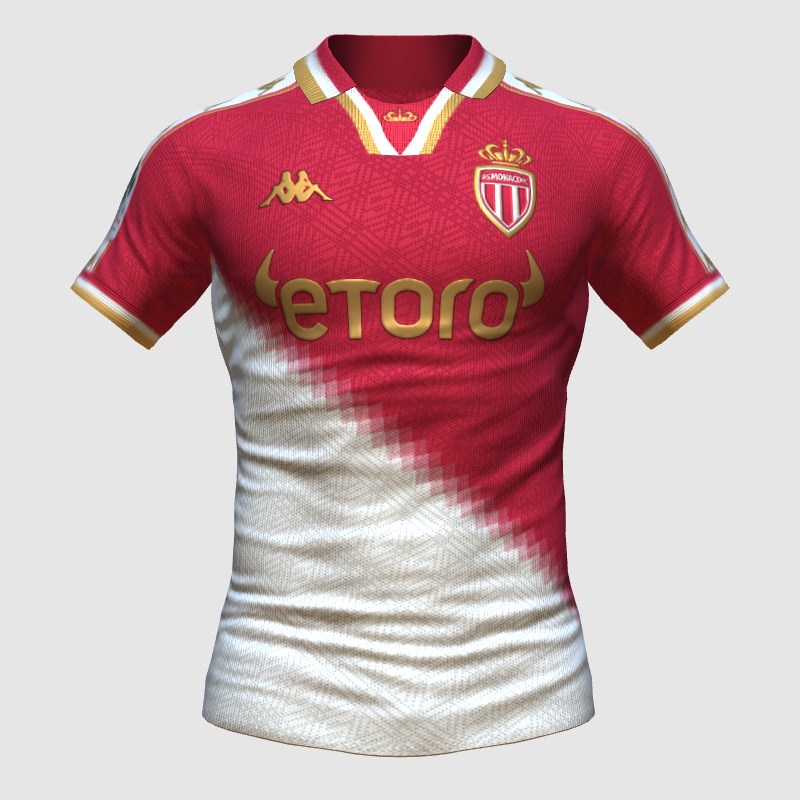 AS Monaco Home Concept - FIFA Kit Creator Showcase