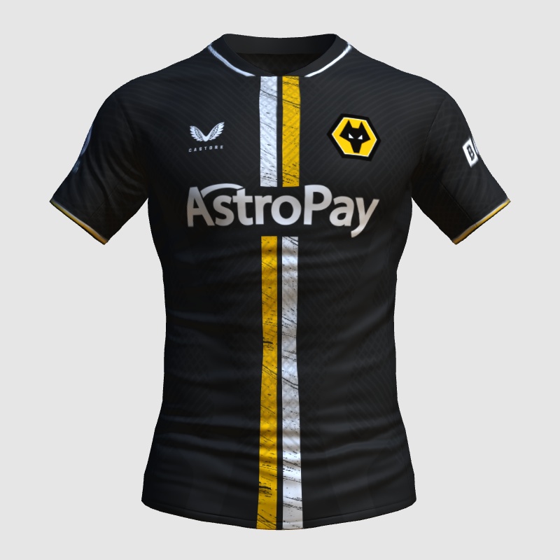 away 23/24 PL kit concepts #15 Wolves - FIFA Kit Creator Showcase