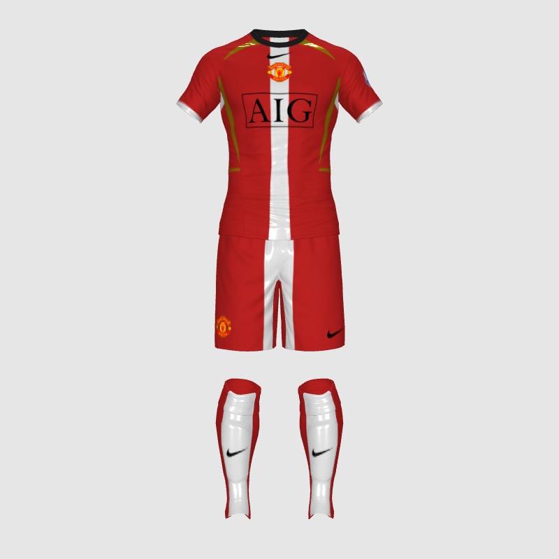 Manchester united concept kit retro - FIFA Kit Creator Showcase