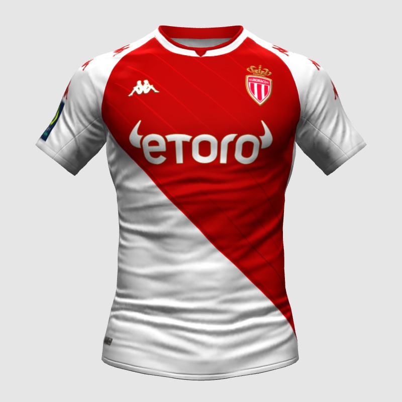 AS Monaco Home Kit - FIFA Kit Creator Showcase
