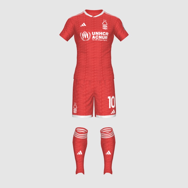 Nottingham forest concept kit 23/24 home X adidas - FIFA Kit Creator ...