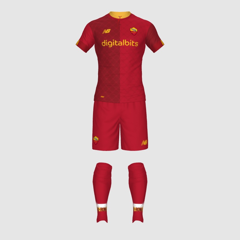 Roma Home 23 - FIFA Kit Creator Showcase