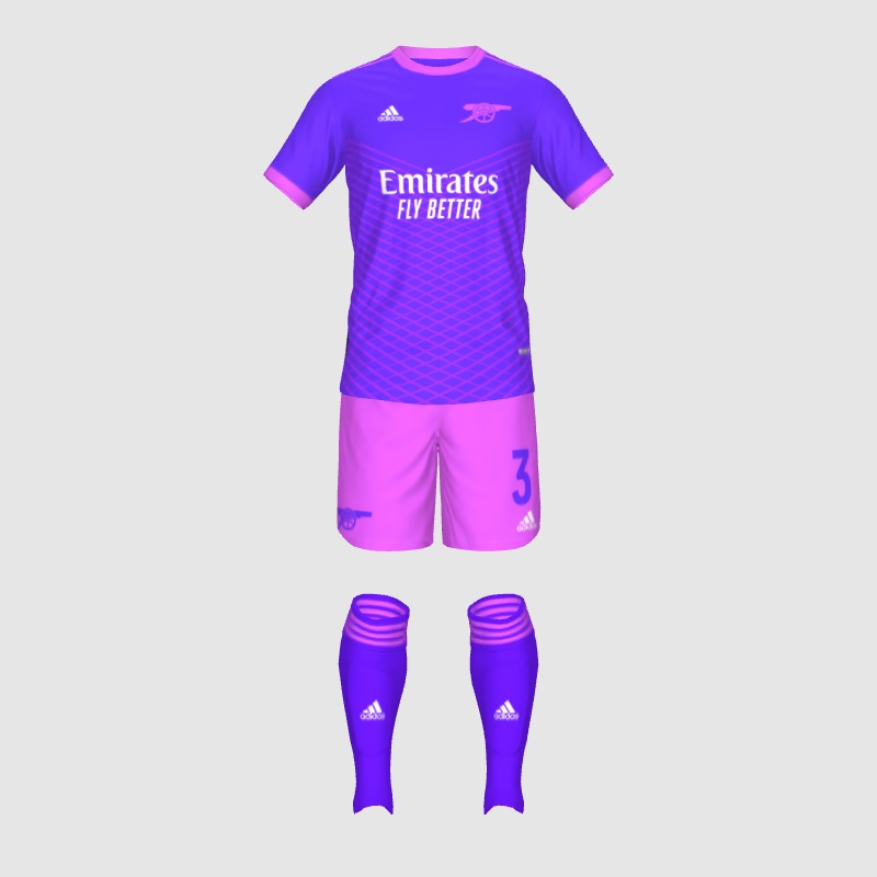 Arsenal Away - Purple - FIFA Kit Creator Showcase