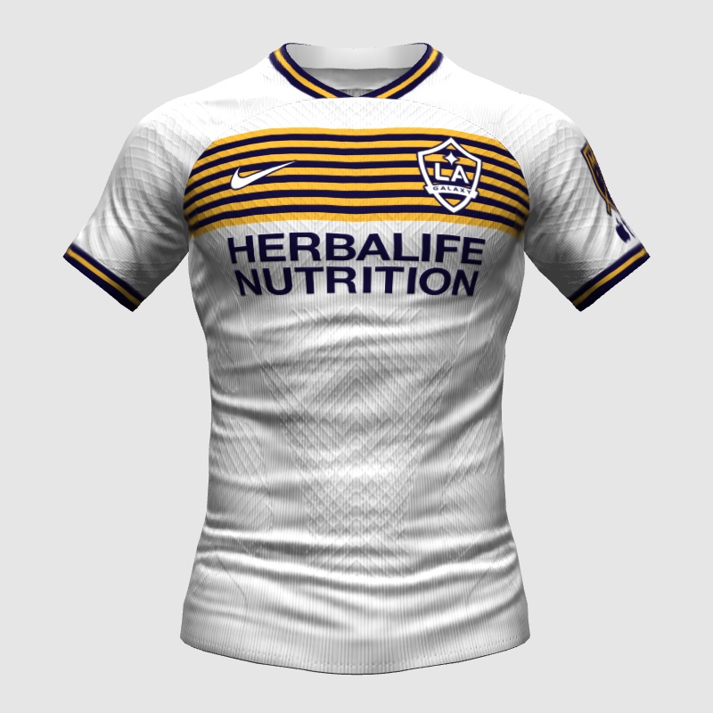 Nike x MLS - Los Angeles Galaxy home - FIFA Kit Creator Showcase