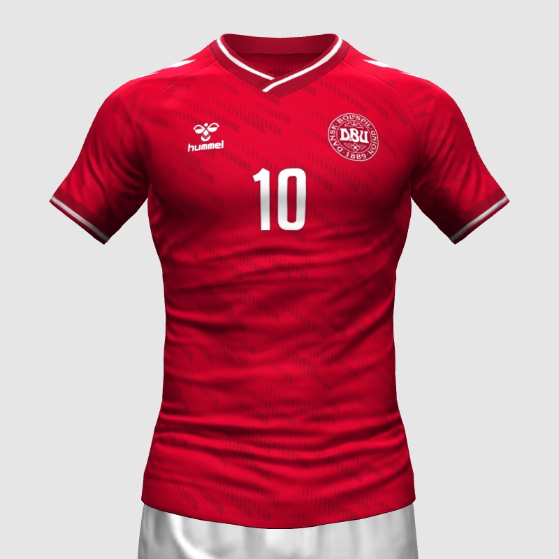 Denmark Home Kit 2023 - FIFA Kit Creator Showcase