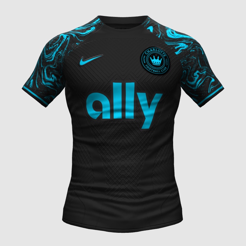 Charlotte Fc Away NIKE Kit - FIFA Kit Creator Showcase