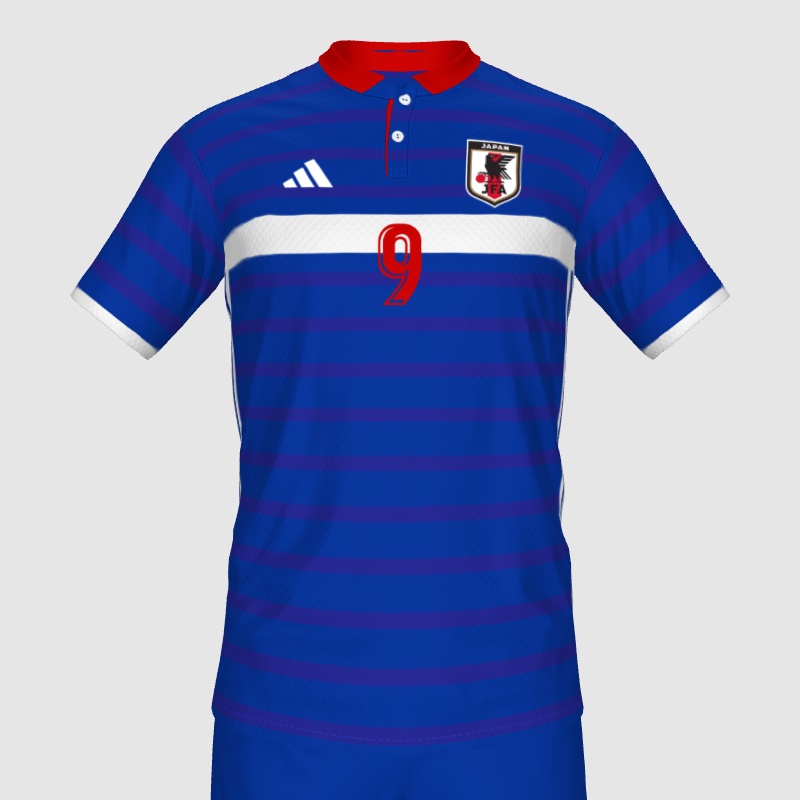 Japan 2023 Concept Home Kit - FIFA 23 Kit Creator Showcase