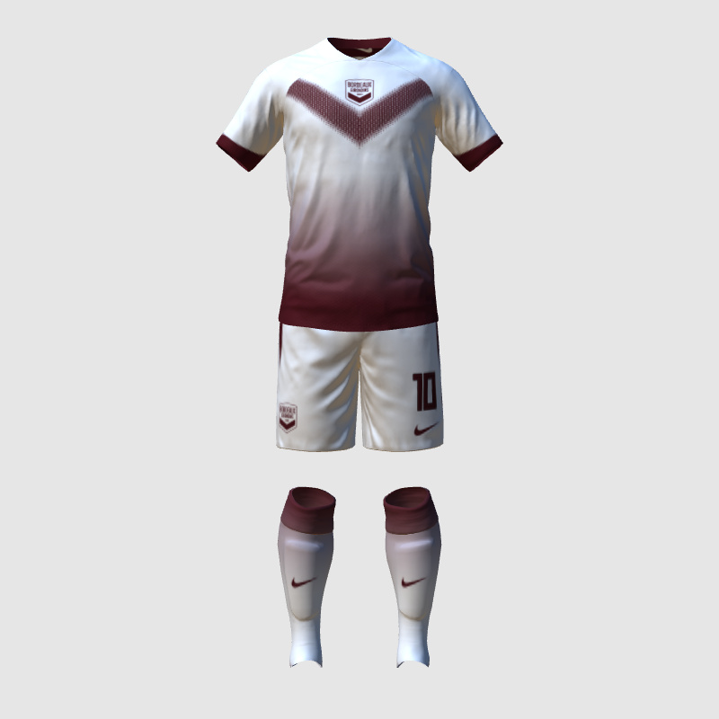 "Girondins de Bordeaux"Custom Kit Ligue 2 BKT - Collection by Seyv ...