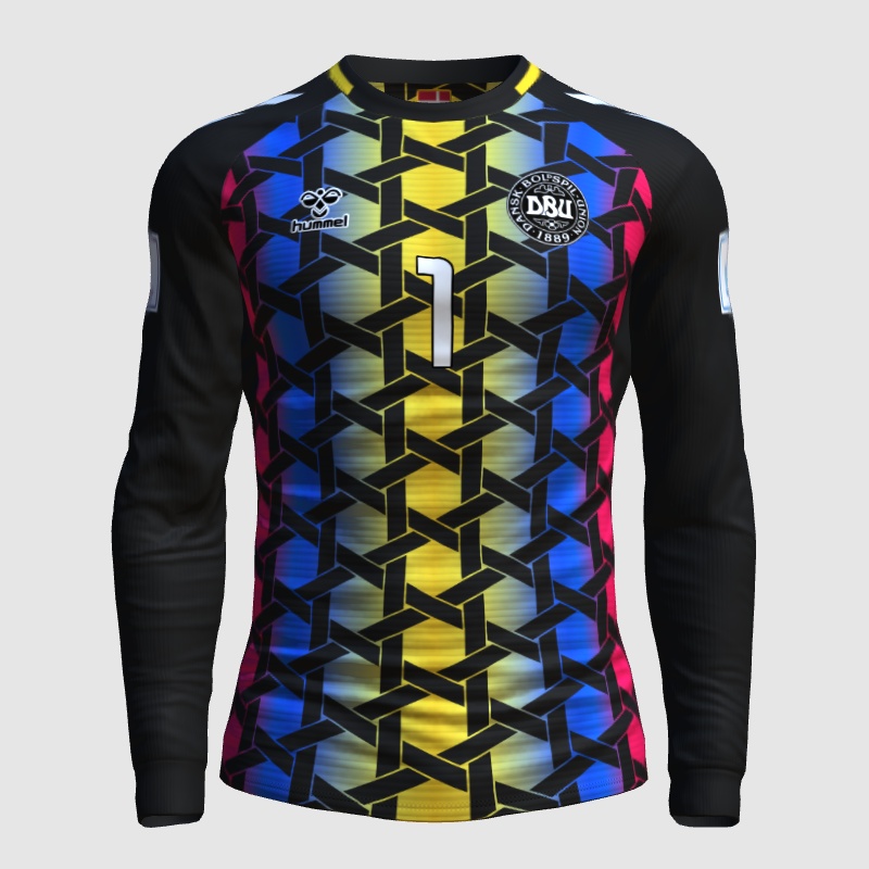 Denmark x Hummel Retro GK Kit Concept - FIFA 23 Kit Creator Showcase