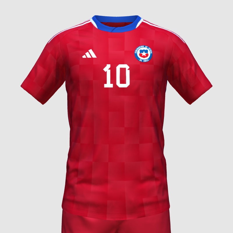 Copa America Chile home kit concept - FIFA 23 Kit Creator Showcase