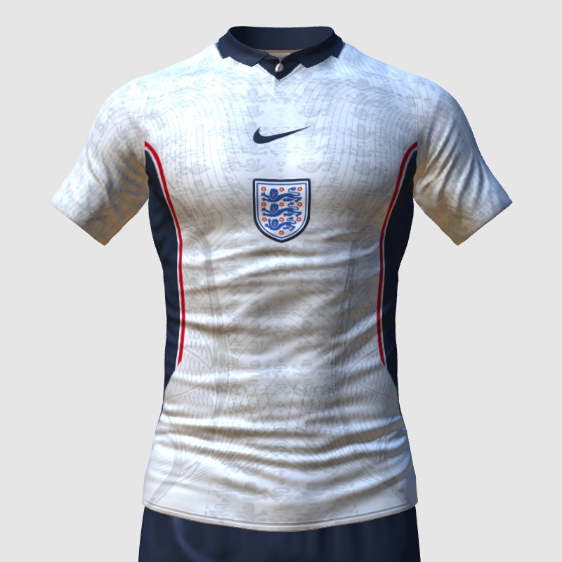 England WC 26 Home Kit - FIFA 23 Kit Creator Showcase