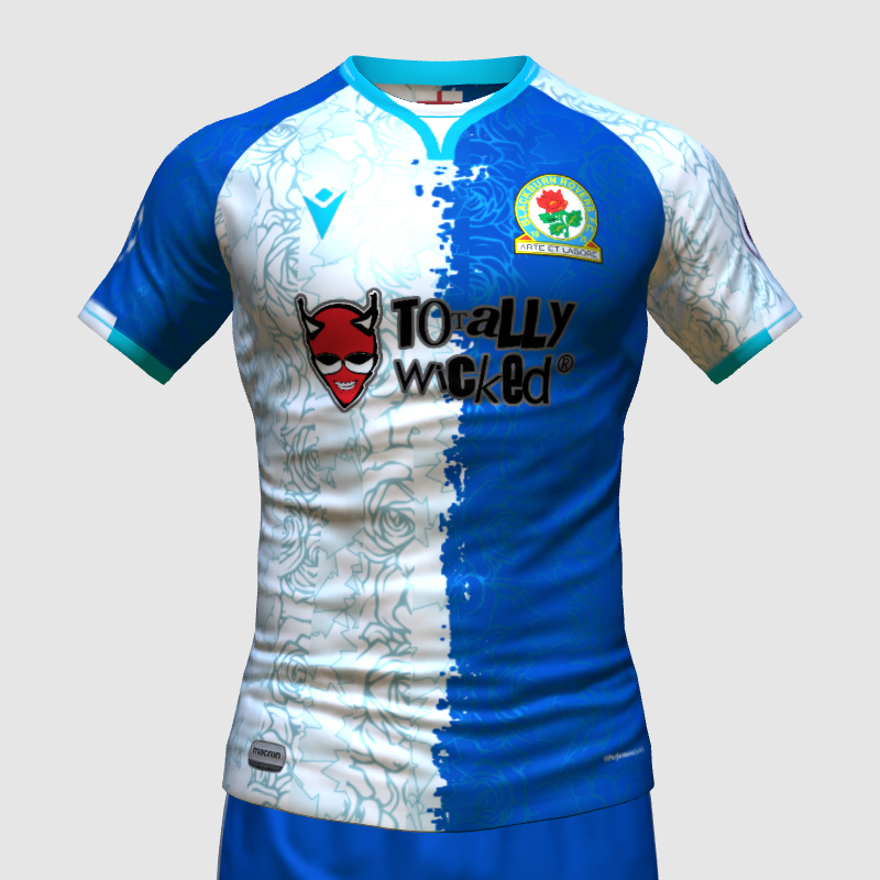Blackburn Home Macron Concept - FIFA Kit Creator Showcase