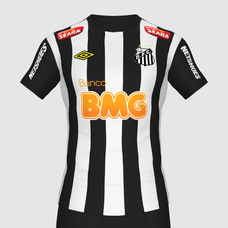 Santos / 2010 - 2011 / Away - FIFA Kit Creator Showcase