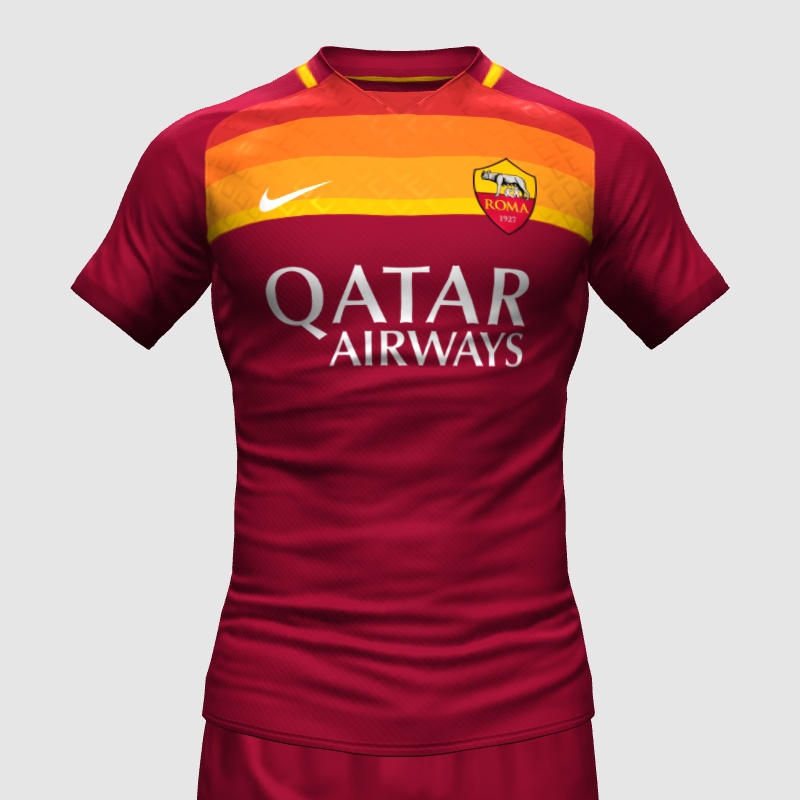 AS Roma Home Kit - FIFA 23 Kit Creator Showcase