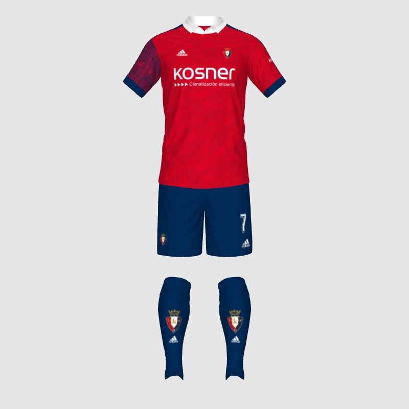 CA Osasuna First 23/24 concept - FIFA Kit Creator Showcase