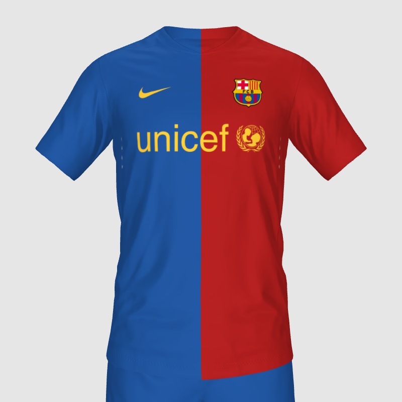 Barcelona 08/09 Home - FIFA Kit Creator Showcase