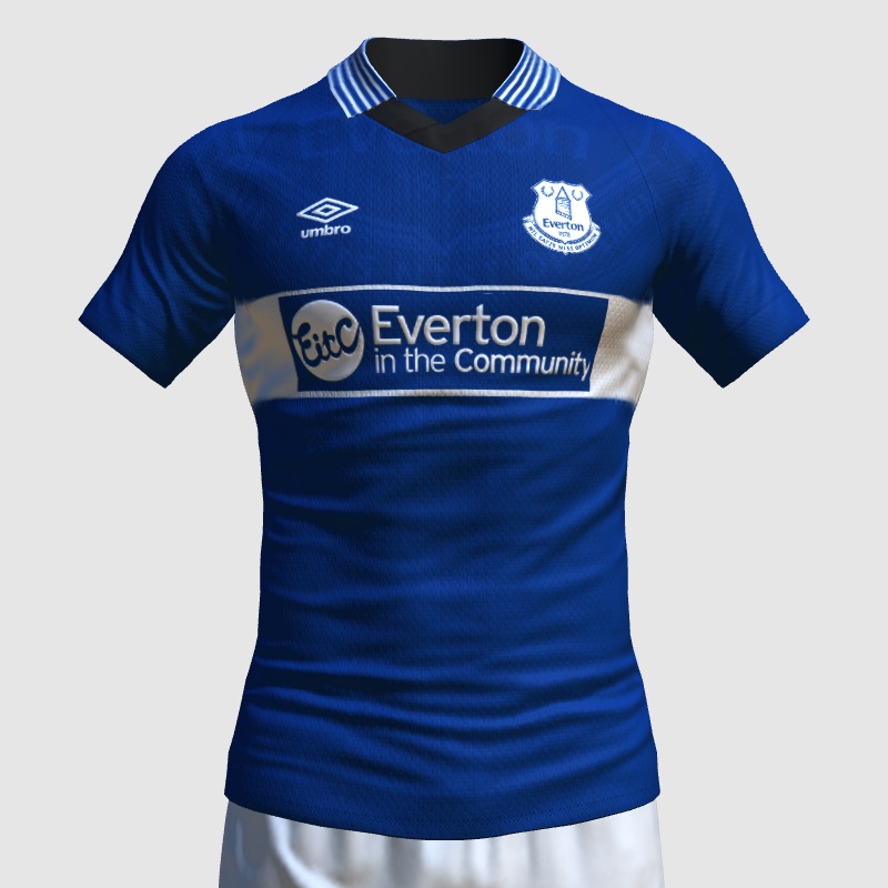 Everton 24-25 Home Kit - FIFA Kit Creator Showcase