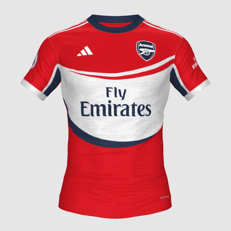 Arsenal Home Kit # 01 - FIFA 23 Kit Creator Showcase