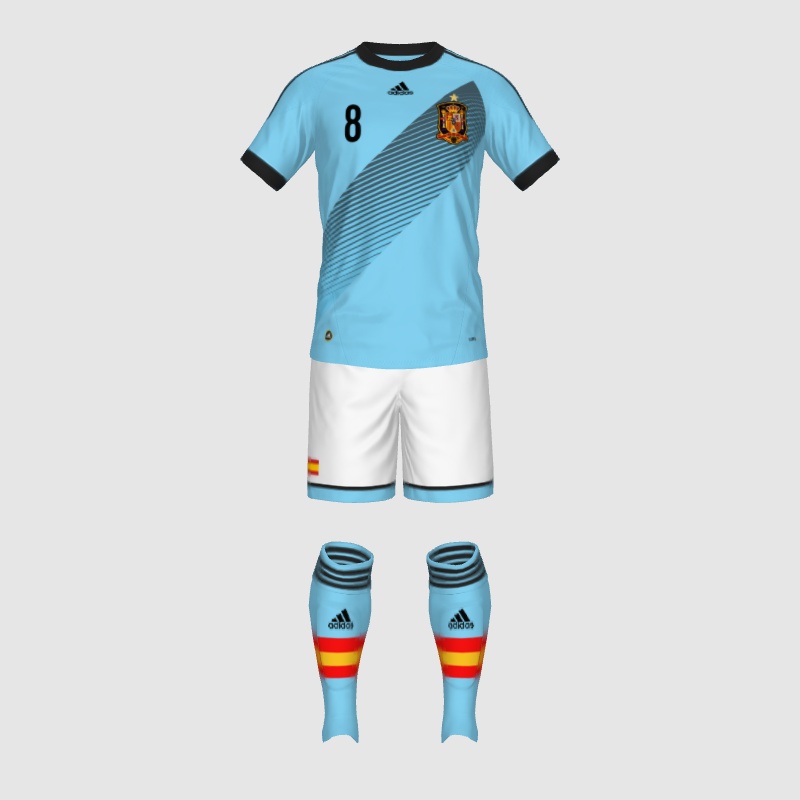 Spain 2012 Away - FIFA Kit Creator Showcase