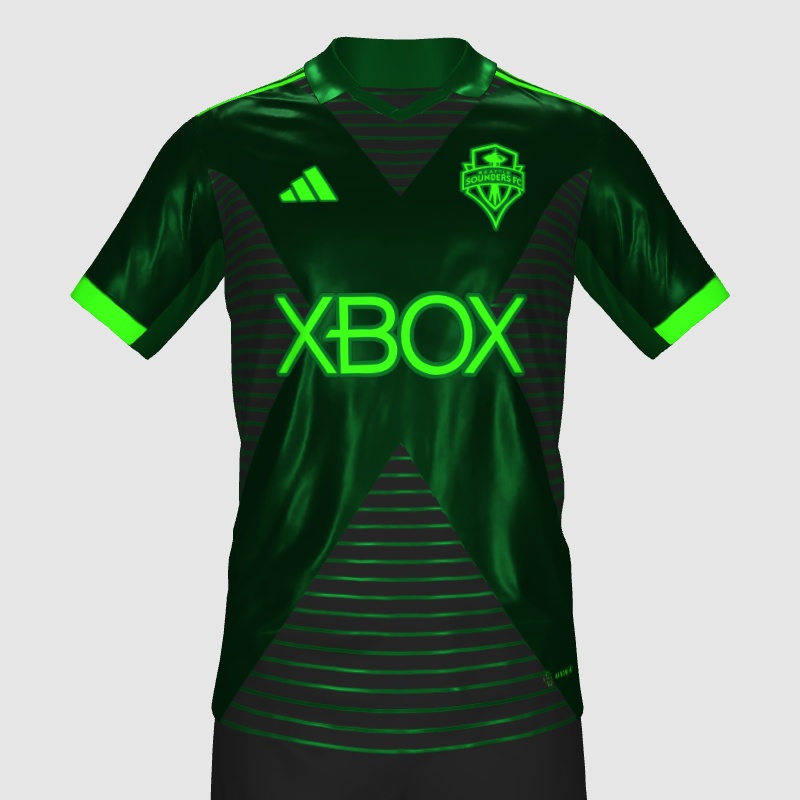 XBOX Seattle Sounders Throwback - FIFA 23 Kit Creator Showcase