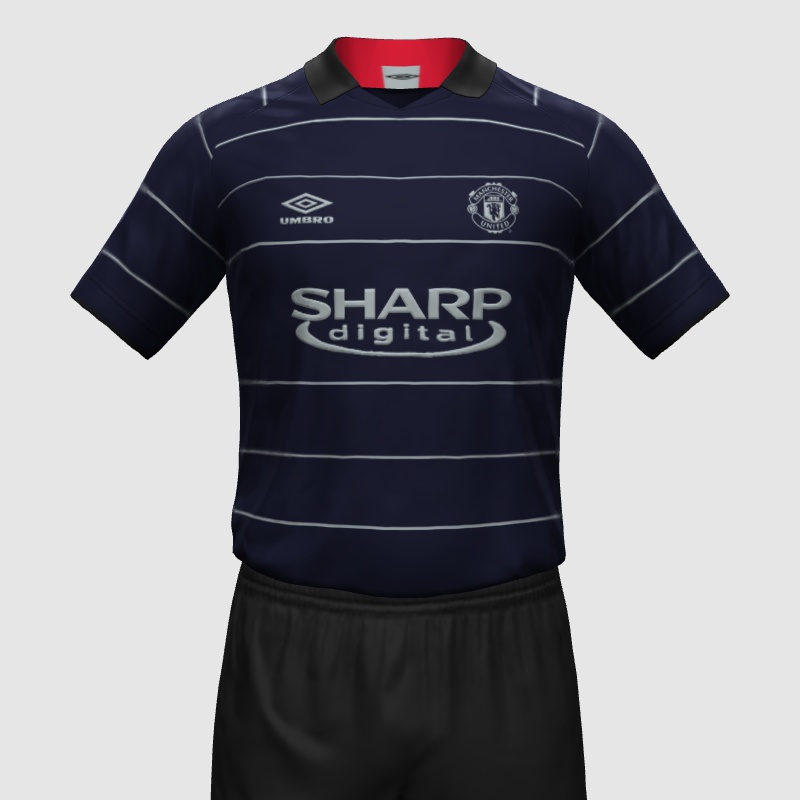 Manchester United 1999-2000 Away Kit - FIFA 23 Kit Creator Showcase