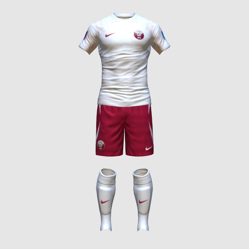 Qatar Away WC 2022 Alt - FIFA Kit Creator Showcase