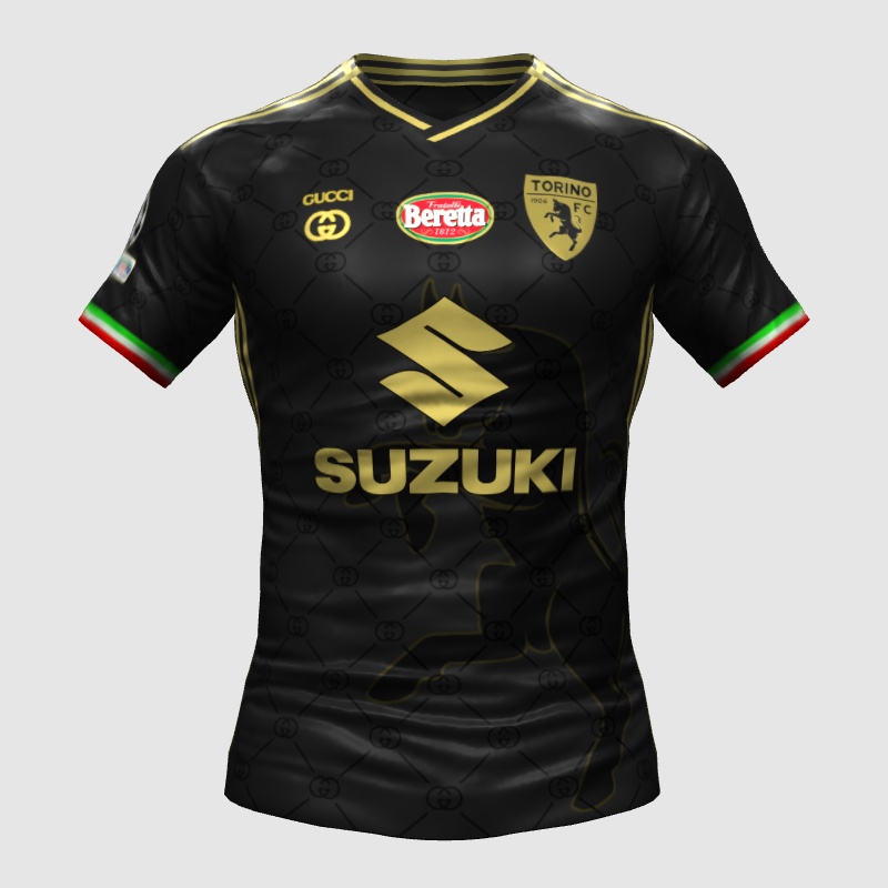 Torino X Adidas Gucci Third [UEFA Champions League - FIFA Kit Creator ...
