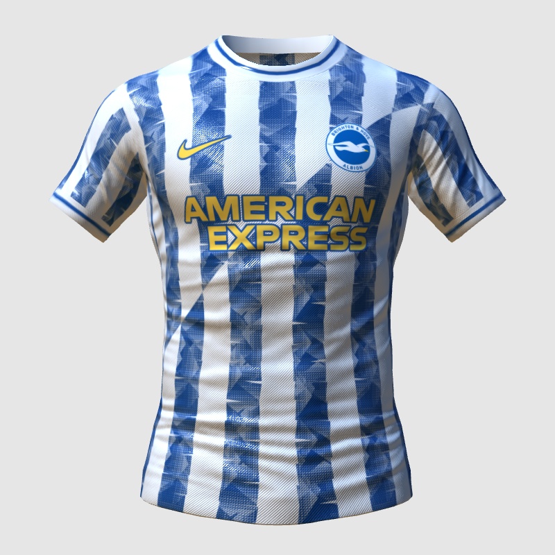 Brighton home kit concept 2023/24 - FIFA Kit Creator Showcase