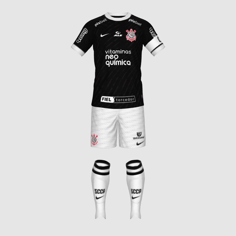 Corinthians 23/24 - Home - FIFA Kit Creator Showcase