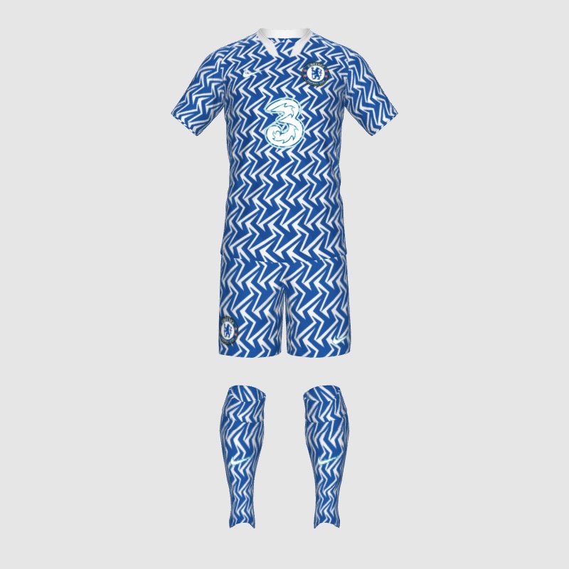 Chelsea Blue Goalie Kit