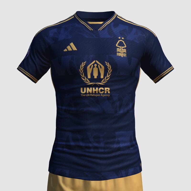 Nottingham Forest x Adidas Third Concept - FIFA 23 Kit Creator Showcase