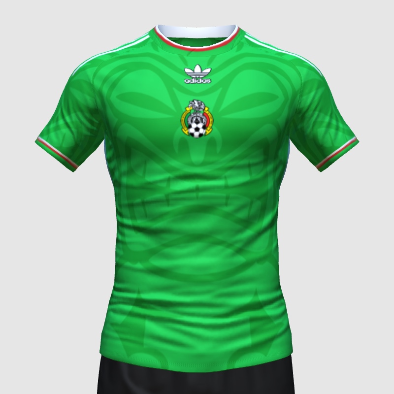 Mexico Retro Home Kit - FIFA Kit Creator Showcase