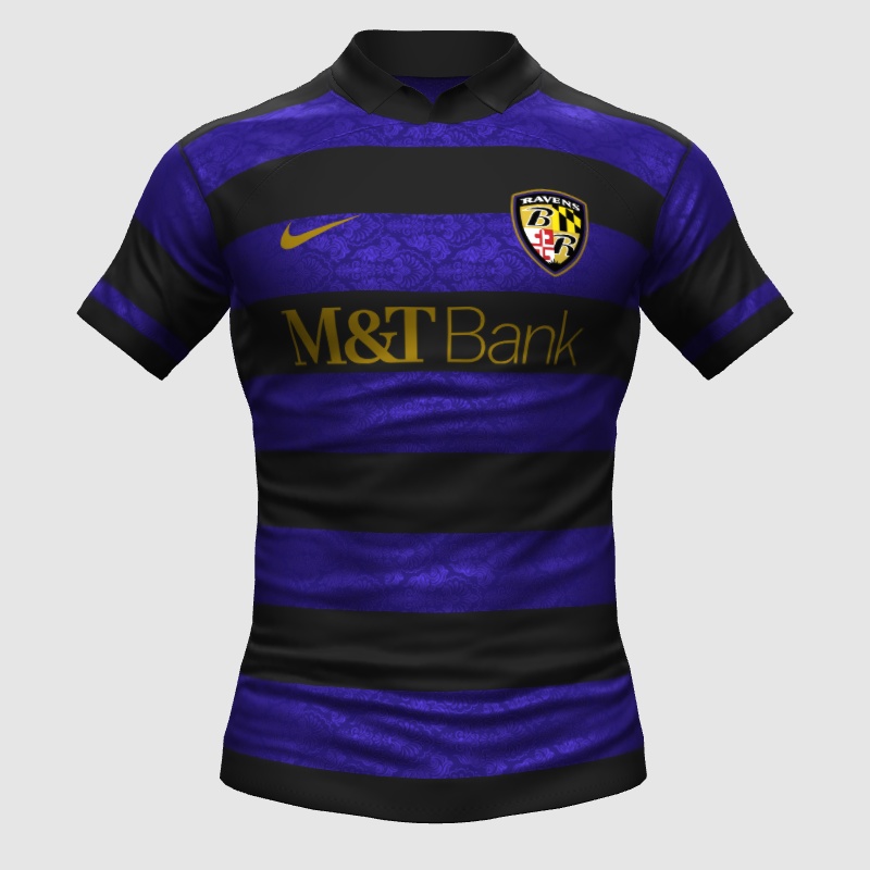 Baltimore Ravens Home Kit - FIFA 23 Kit Creator Showcase