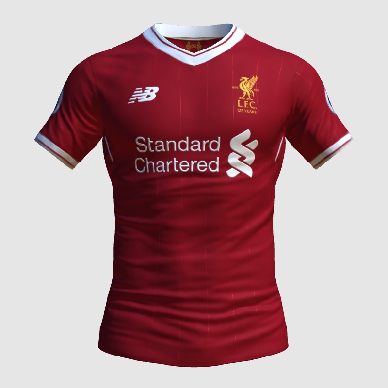 Liverpool FC 2017/18 Home Kit - FIFA Kit Creator Showcase
