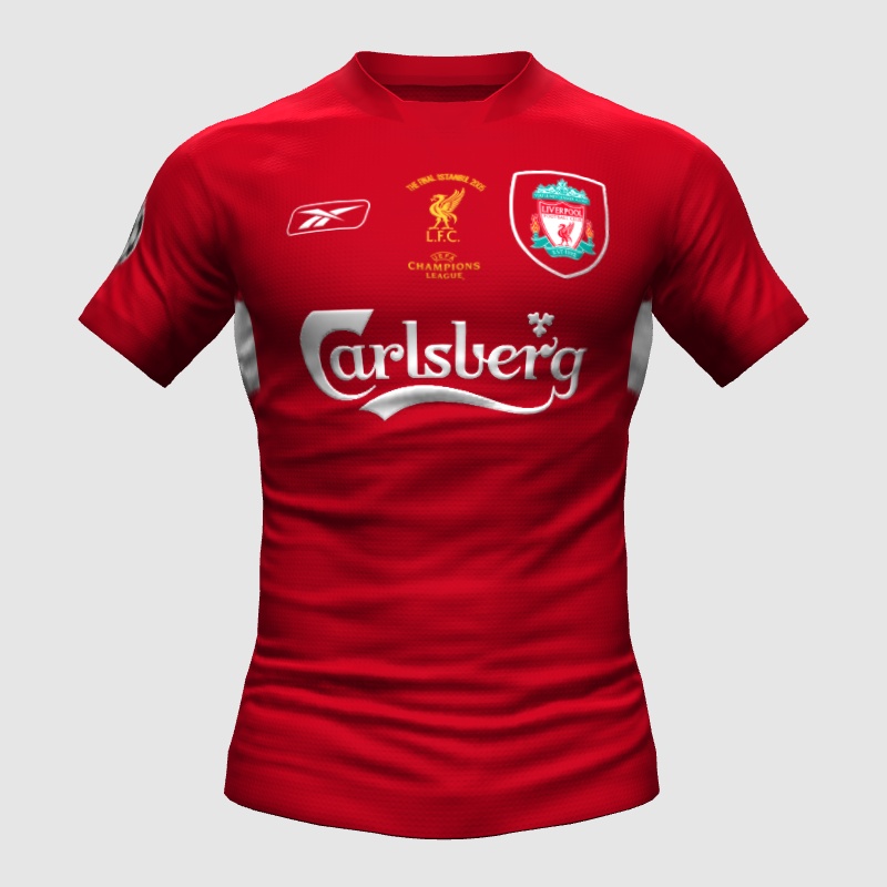 Liverpool UCL Kit 2005 - FIFA Kit Creator Showcase