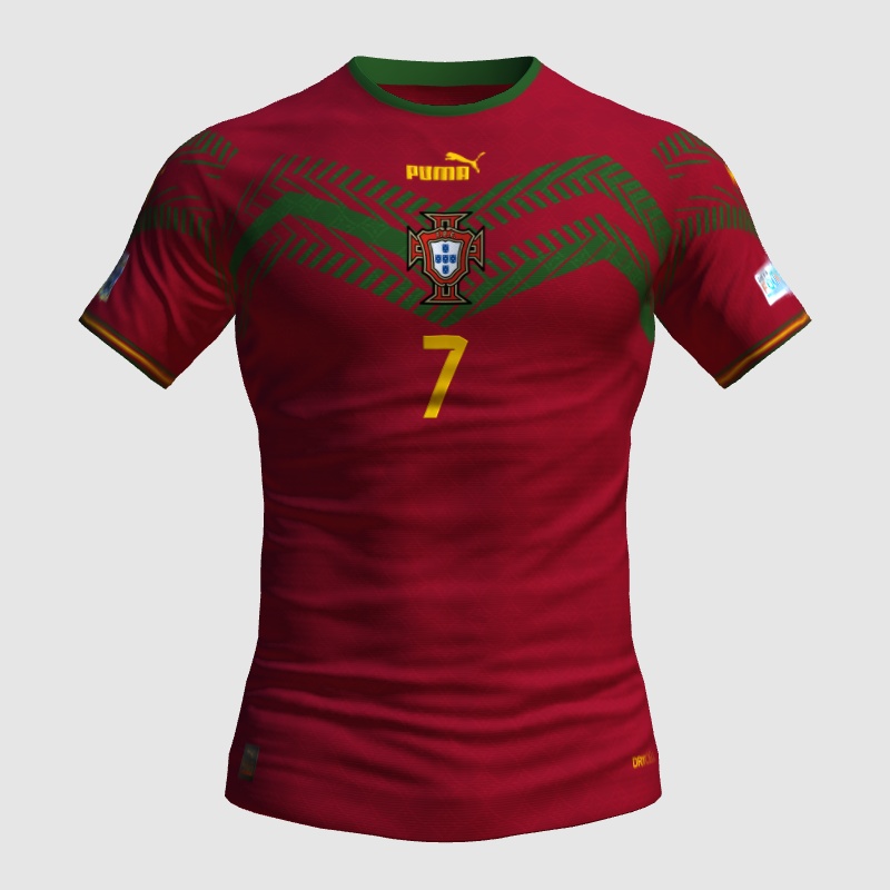 Puma x Portugal home concept 2025 - FIFA Kit Creator Showcase