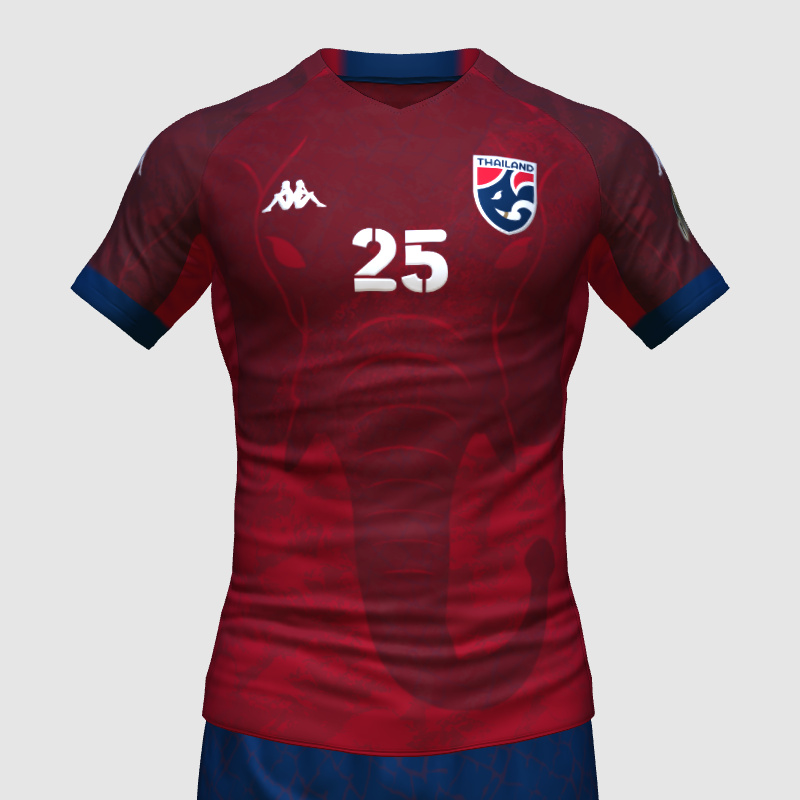 Thailand Home Kappa Concept - FIFA Kit Creator Showcase