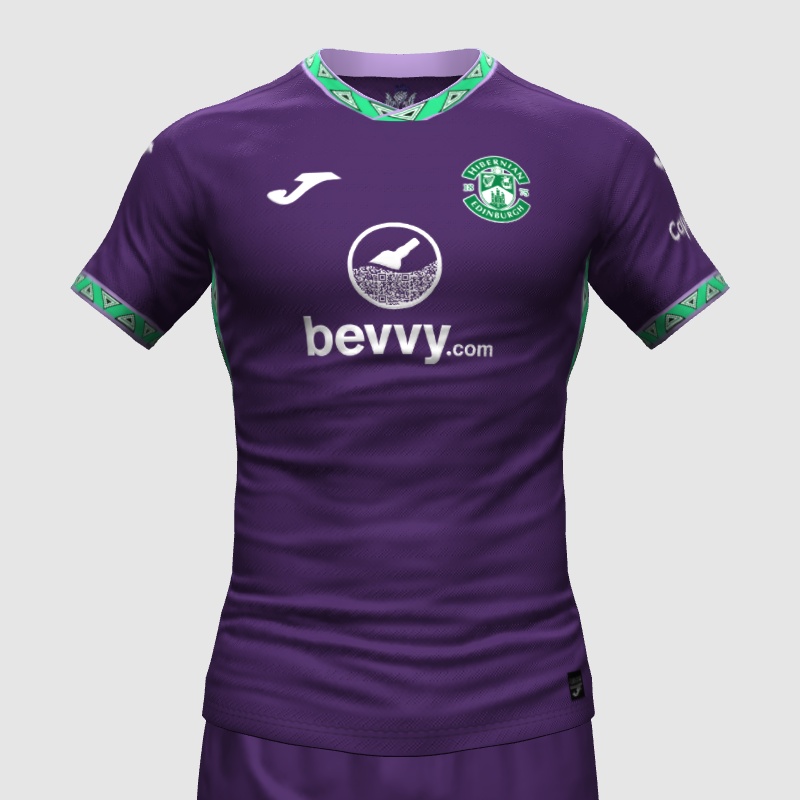 Hibernian FC Away Kit 2023/24 - FIFA 23 Kit Creator Showcase