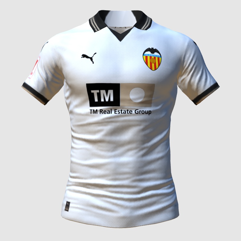 Valencia 23/24 Home Kit - FIFA Kit Creator Showcase