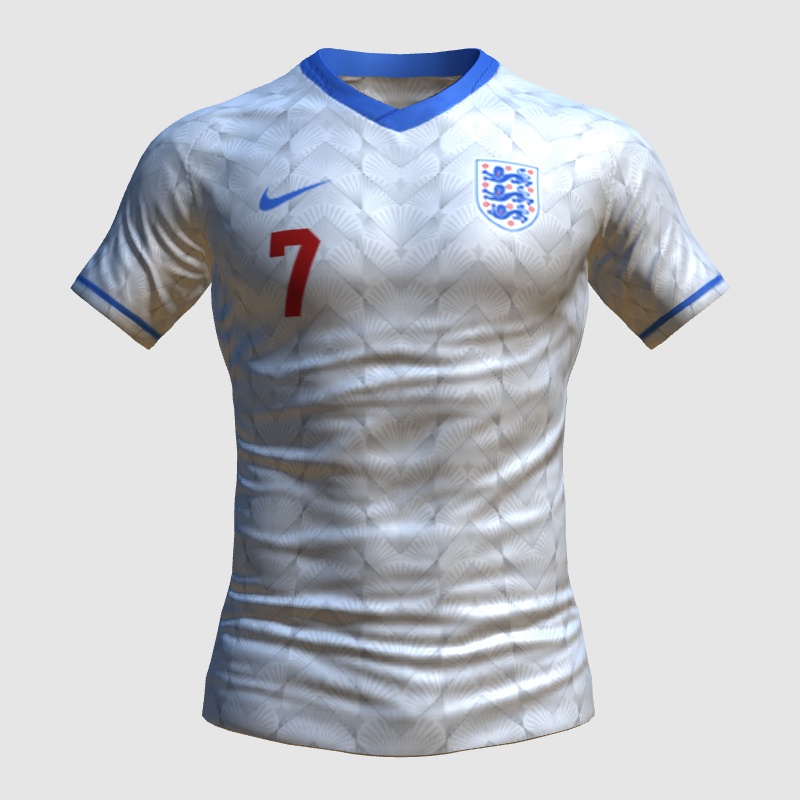 England WC 2026 home kit concept - FIFA Kit Creator Showcase