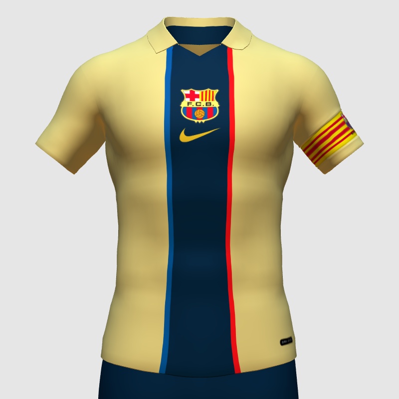 FC Barcelona Away Kit 2001-2002 - FIFA Kit Creator Showcase