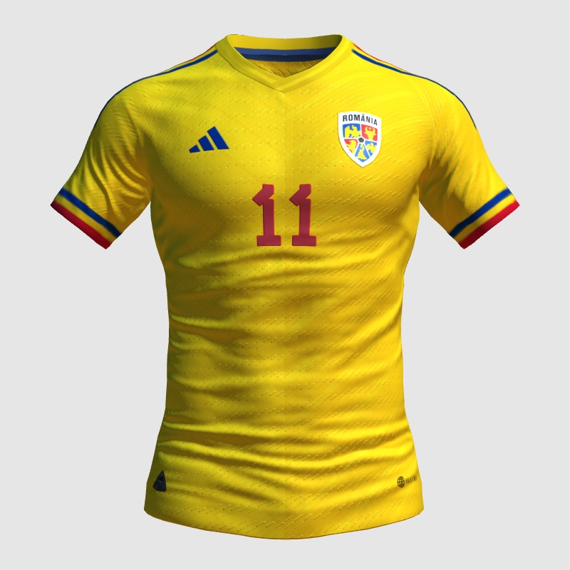 Romania | Adidas | Home - FIFA Kit Creator Showcase