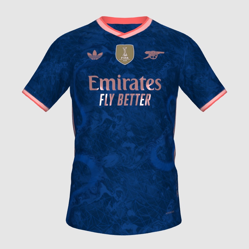 Arsenal Blue Away Kit - FIFA Kit Creator Showcase