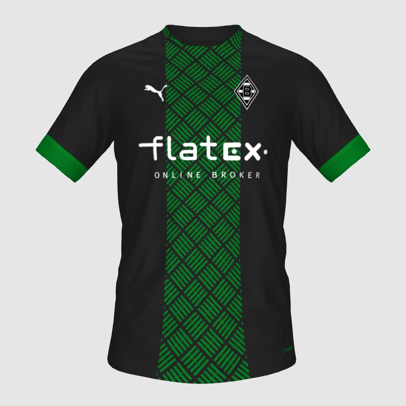 Gladbach 23/24 3rd concept - FIFA Kit Creator Showcase
