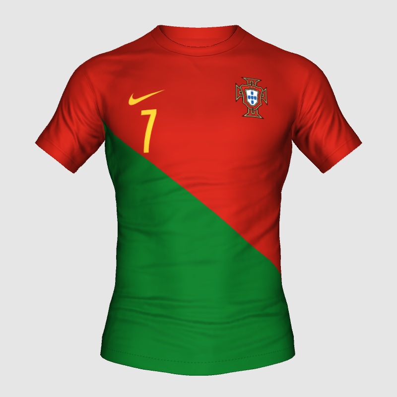 Portugal 2022 home kit - FIFA Kit Creator Showcase