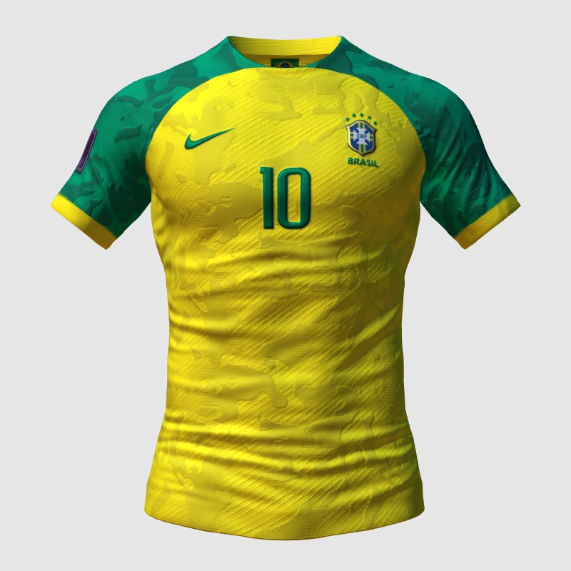 Brazil Retro Kit (2002) - FIFA Kit Creator Showcase