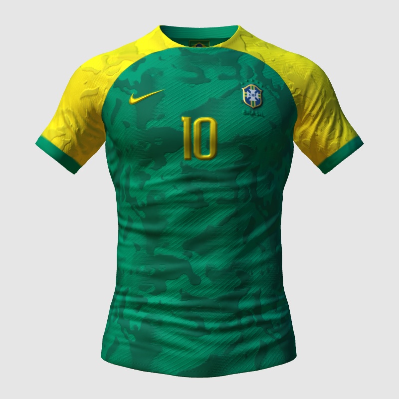 Brazil Retro Kit (2002) - FIFA Kit Creator Showcase