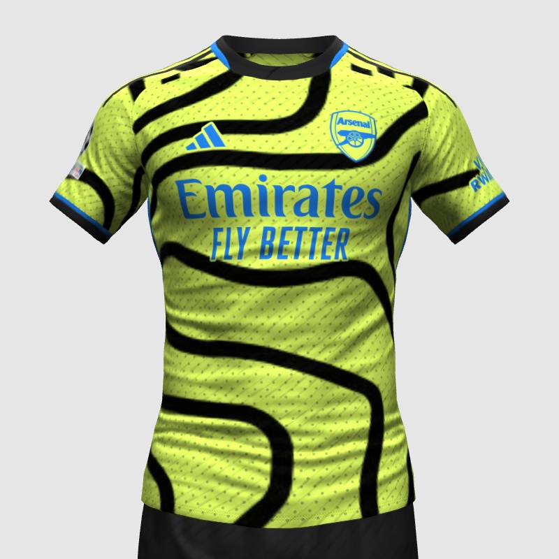 OFFICIAL 23/24: Arsenal x Adidas Away - FIFA Kit Creator Showcase
