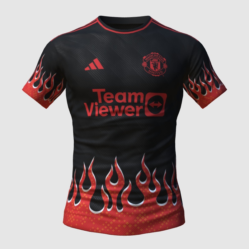 Manchester United Fire Logo